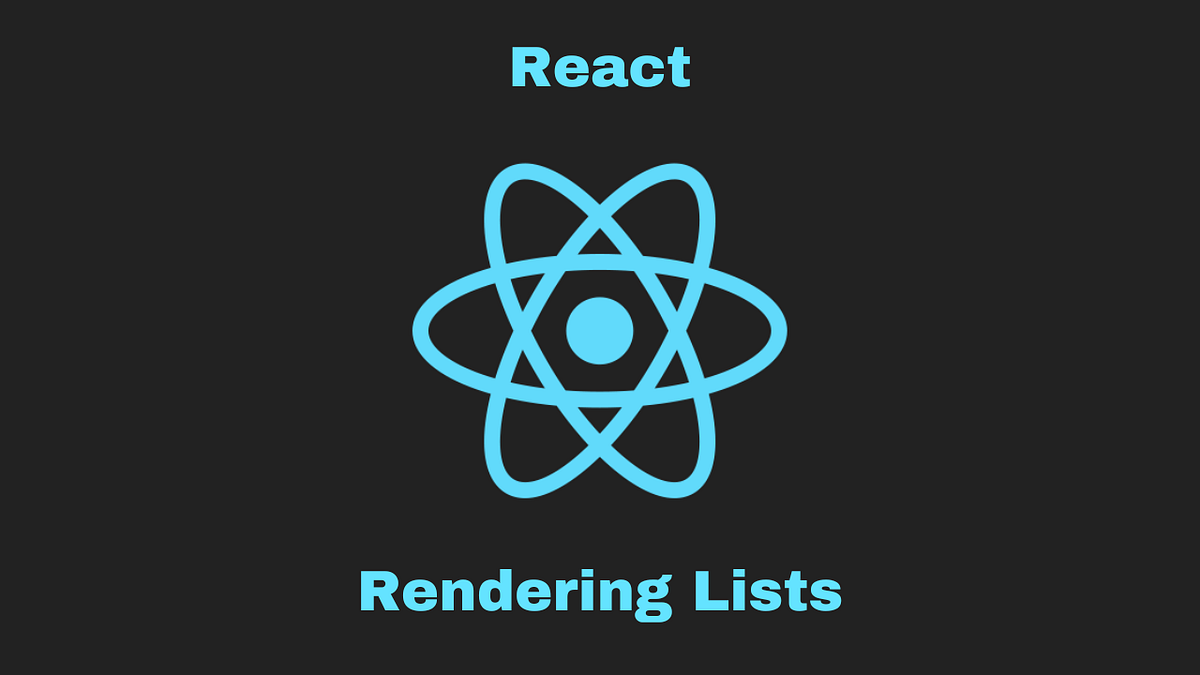 React Rendering lists — Blog 10. Initially, I created an array named ...
