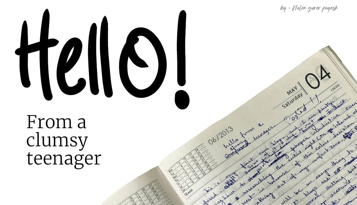Hello from a clumsy teenager!!!. This is my first ever blog and I am ...