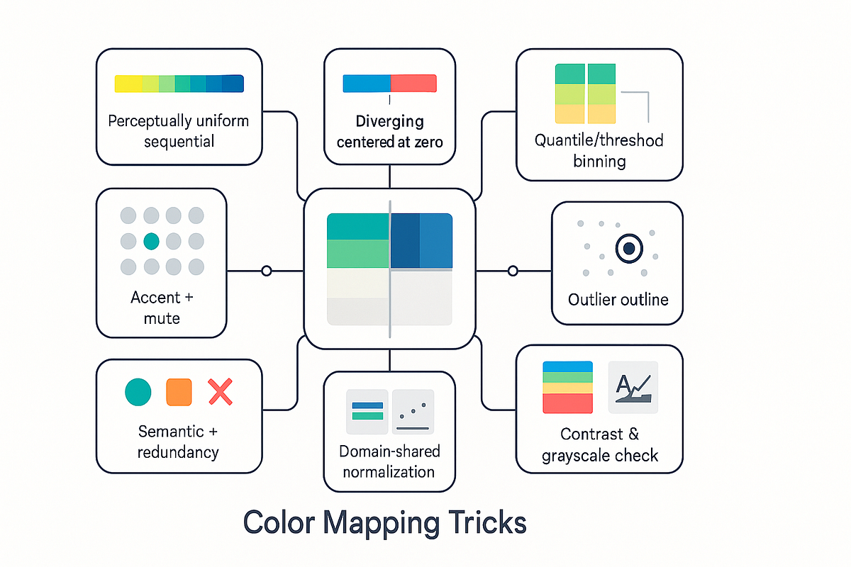 8 Color Mapping Tricks That Make Data Pop | by Bhagya Rana | Medium