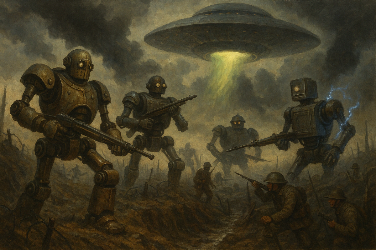 Robot Soldiers of the Great War. This is the fourth in a series of ...