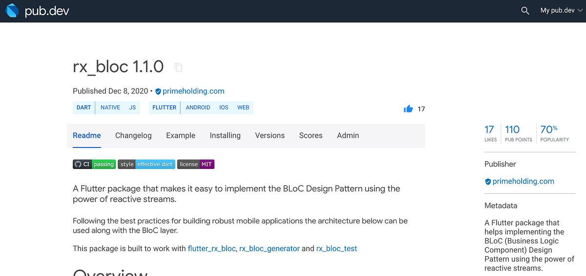 Introducing rx_bloc: Part 2. Dart package that helps implementing… | by ...