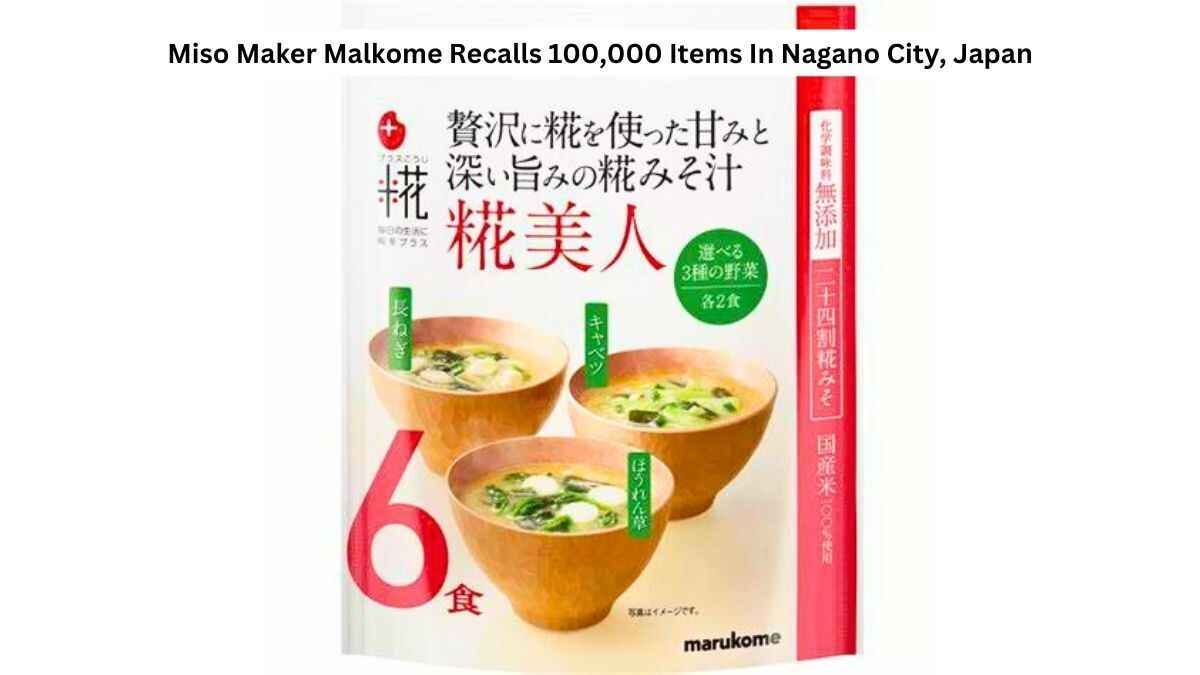 Miso Maker Malkome Recalls 100,000 Items In Nagano City, Japan | by ...