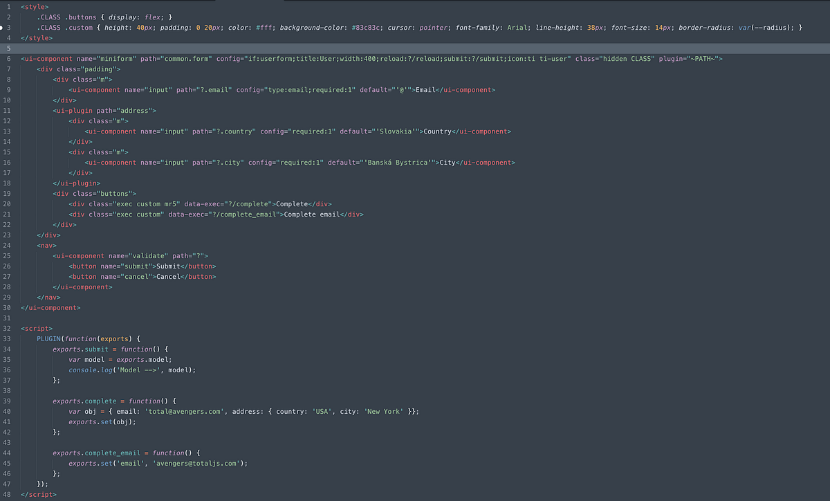 Total.js — UI library. Element ui-plugin | by Pavol Danko | Apr, 2024 | Medium