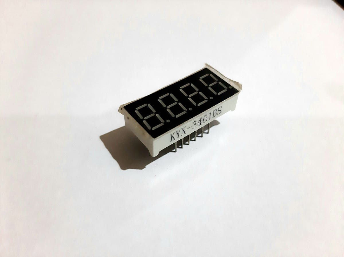 Program Seven Segment Display 1 Digit Dengan Arduino Ide By