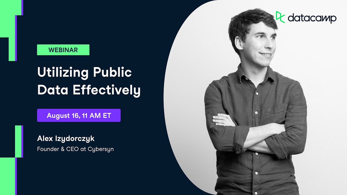 Data Camp: Utilizing Public Data Effectively - Meghan Murray - Medium