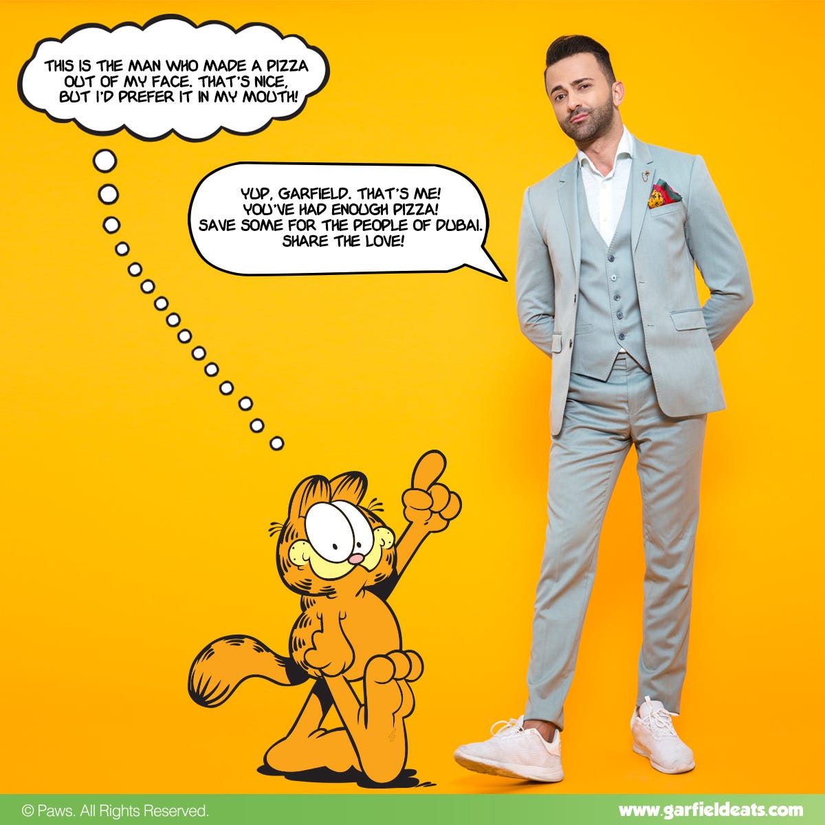 Garfield Pizza Comic
