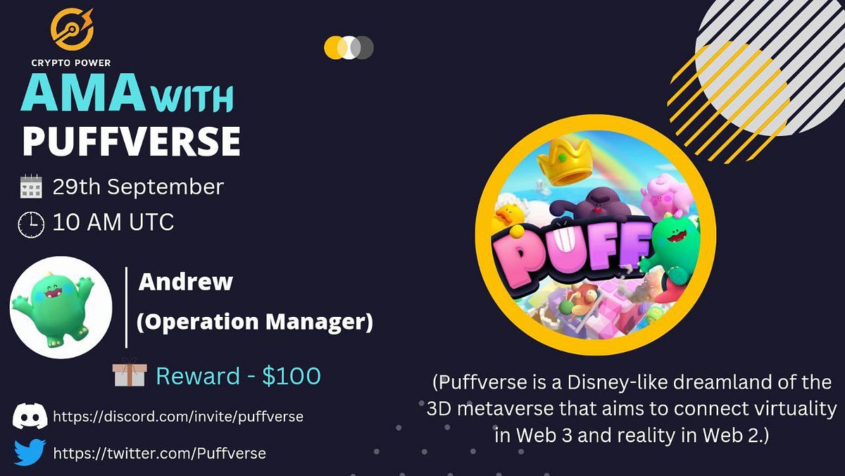 AMA Recap : Crypto Power X Puffverse | by Crypto Power | Medium