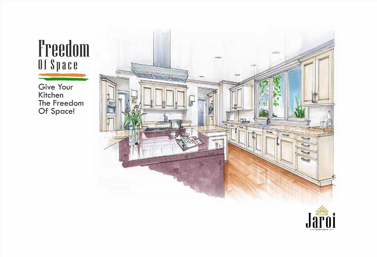 || Freedom Of Space ||. Personalized Space For Your Kitchen | by JAROI ...