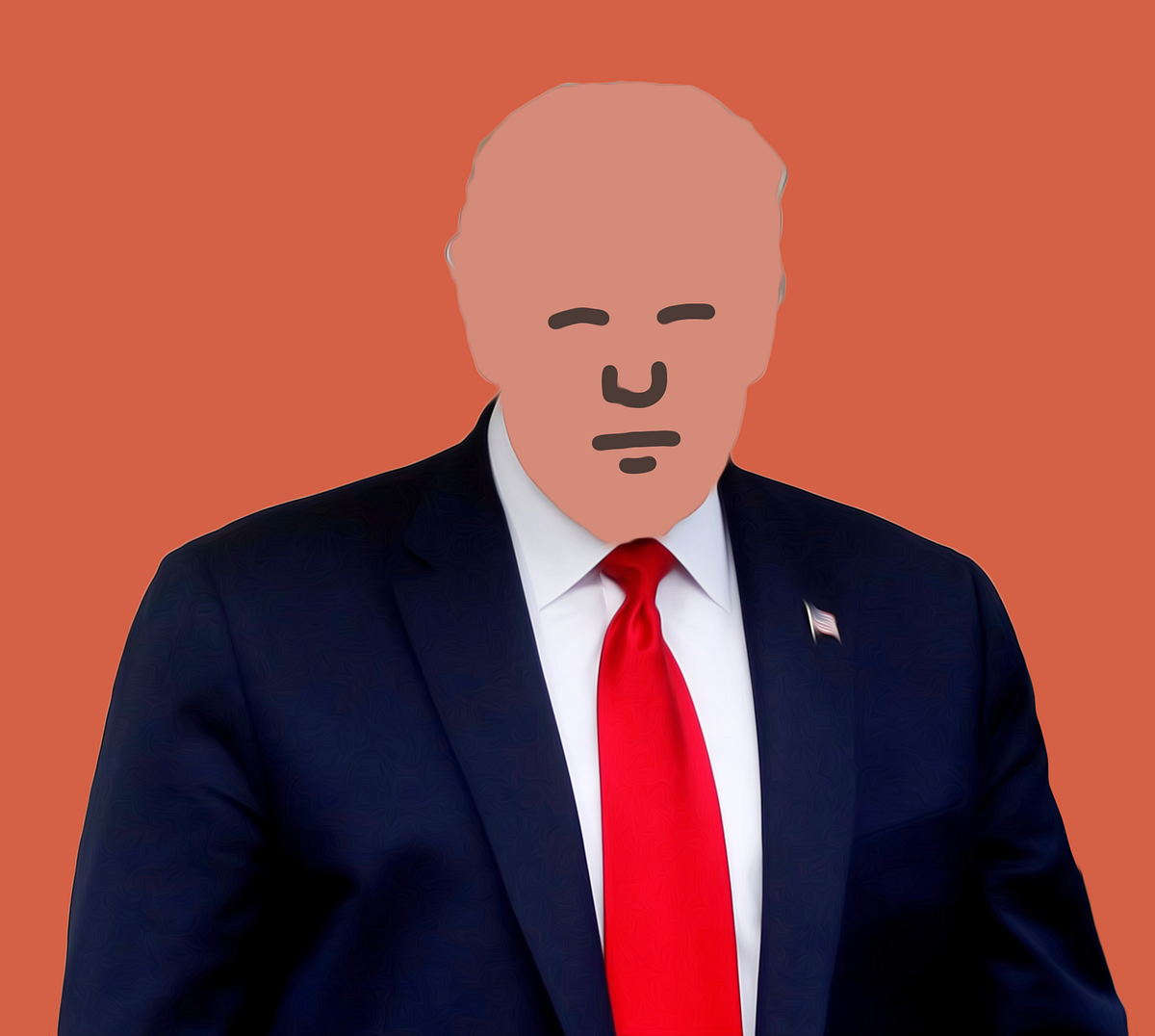 The Orange Man and The Virus. satire. obviously | by Dare Olaitan | Medium