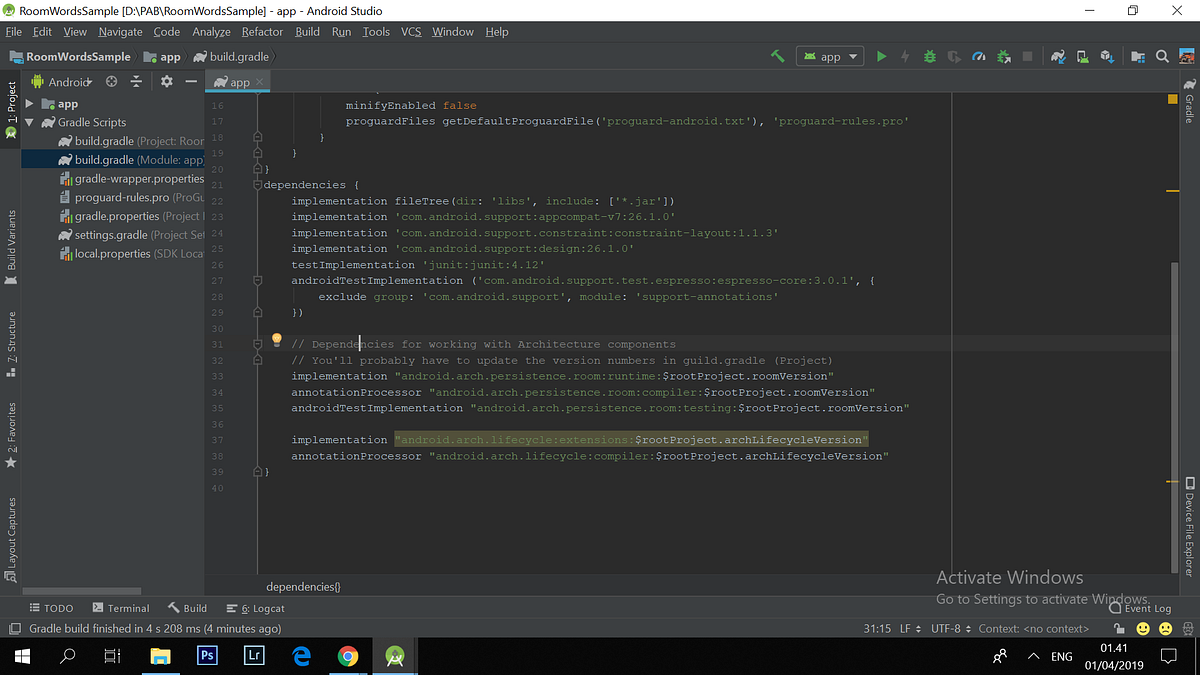 Android Developer Fundamental V2Lesson 10: Storing data with Room | by ...