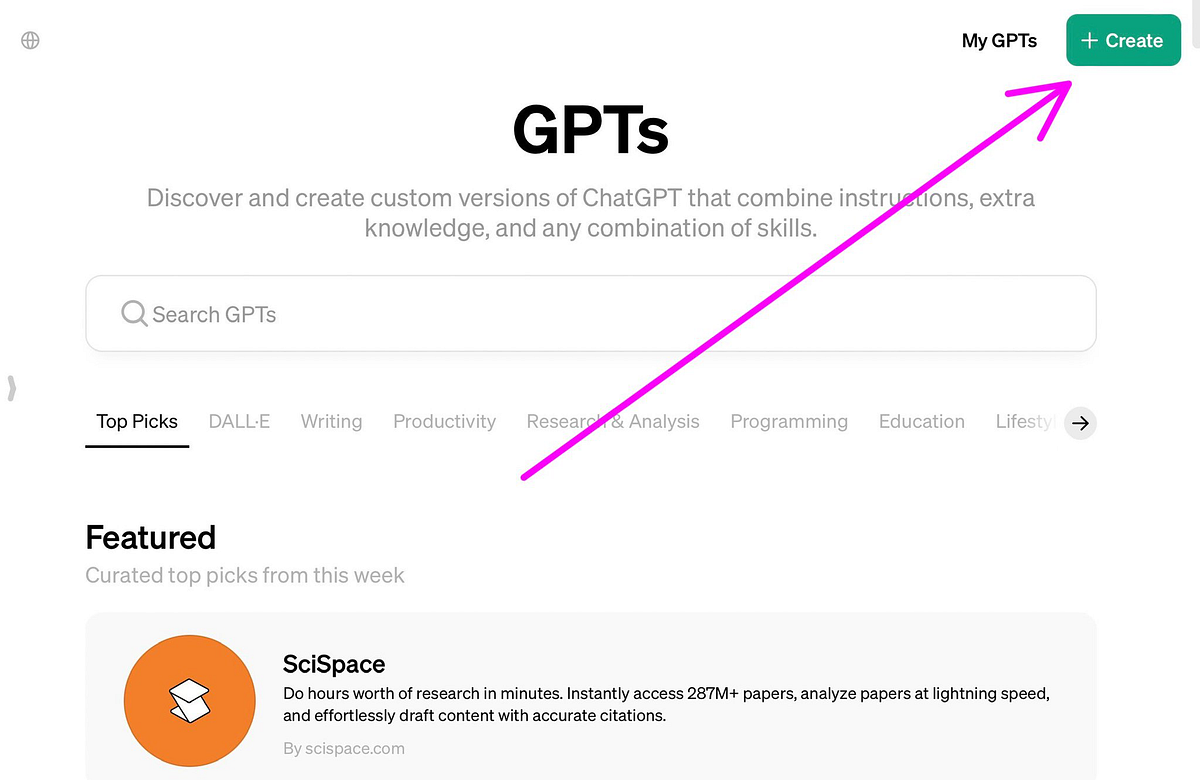 How to Create Your Own Version of WebGPT🤖 for ChatGPT Plus: A Step-by-Step Guide | by Josh Olin ...