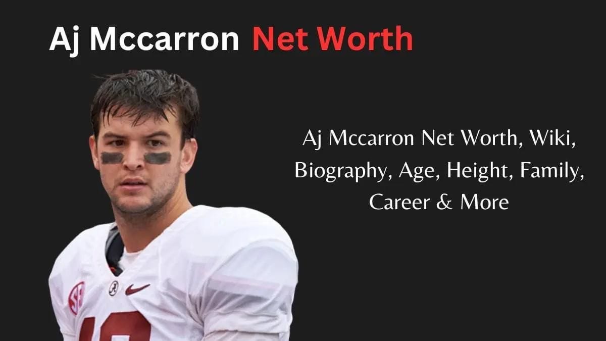 Aj Mccarron Net Worth 2023, Wiki, Biography, Career, Age, Height, Family & More - Rich People ...