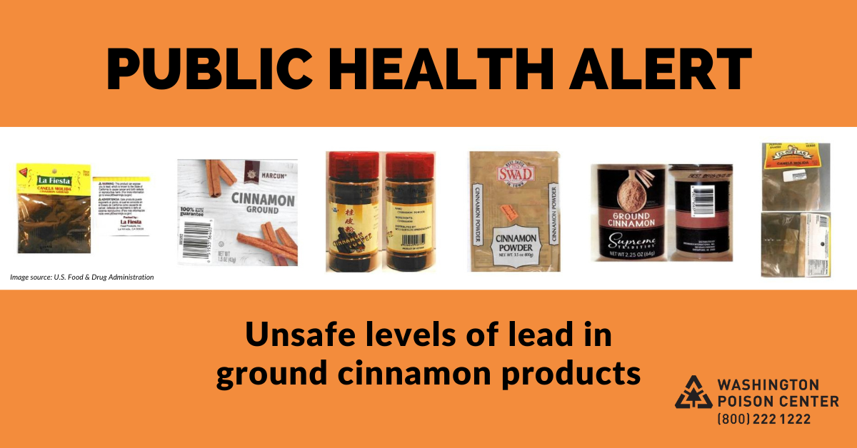 Unsafe levels of lead in ground cinnamon products | by Washington ...