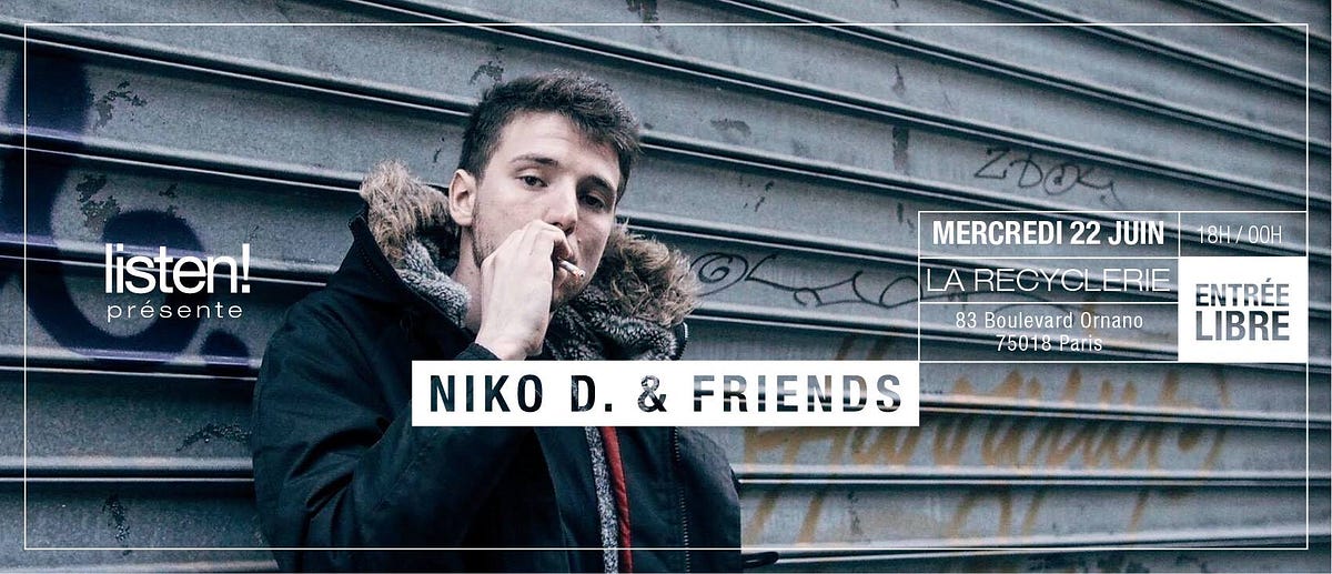 Interview Niko.D. -Listen: “ D’où est venu ton nom de… | by Listen ...
