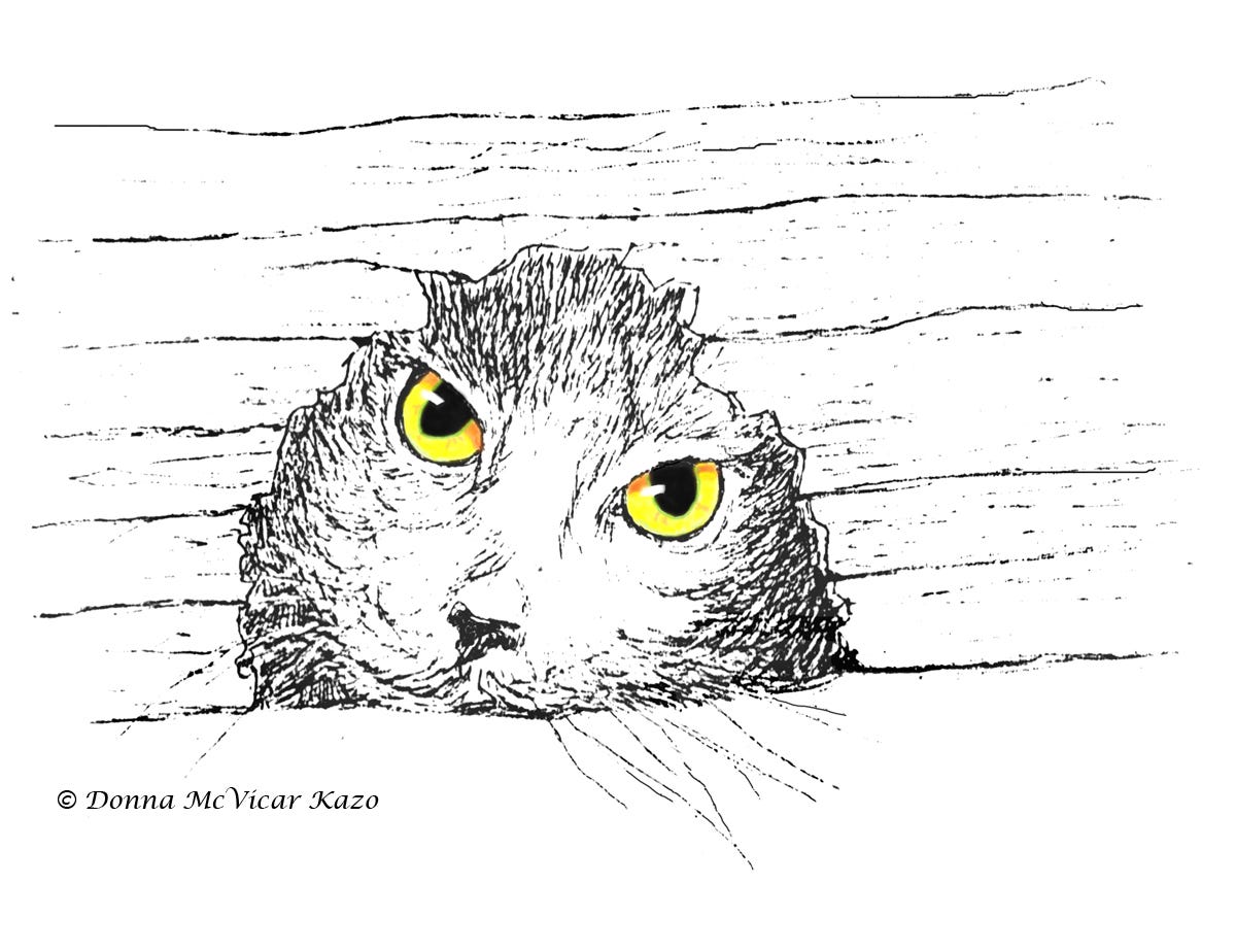 “The Mouse’s View”. Day 102 of my artwork retrospective | by DonnaKazo ...