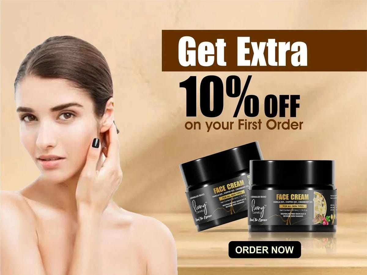 Piuny Vanilla and Coffee Extract Face Cream — Natural Skincare | by ...