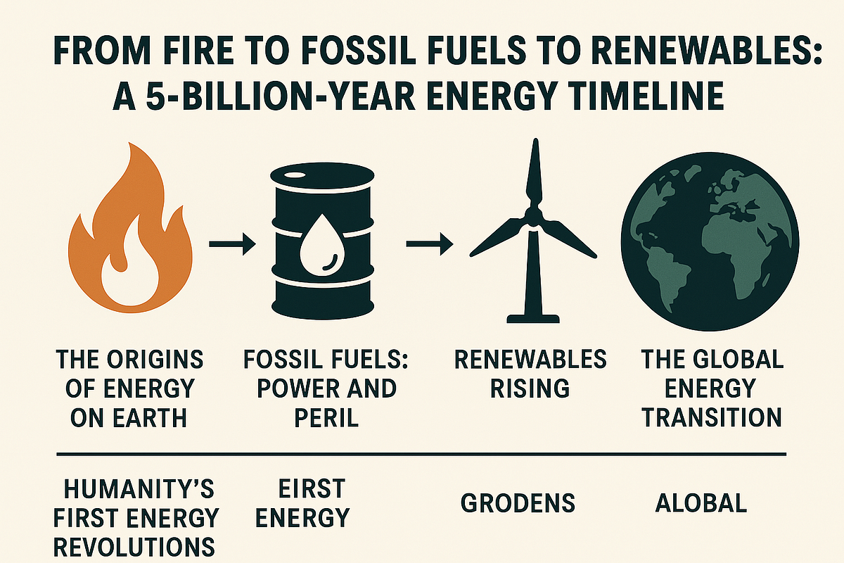 From Fire to Fossil Fuels to Renewables: A 5-Billion-Year Energy ...