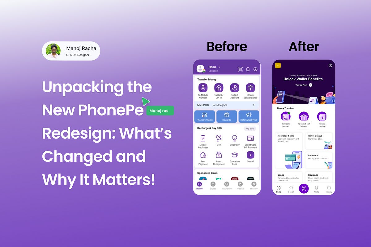 Unpacking the New PhonePe Redesign: What’s Changed and Why It Matters ...