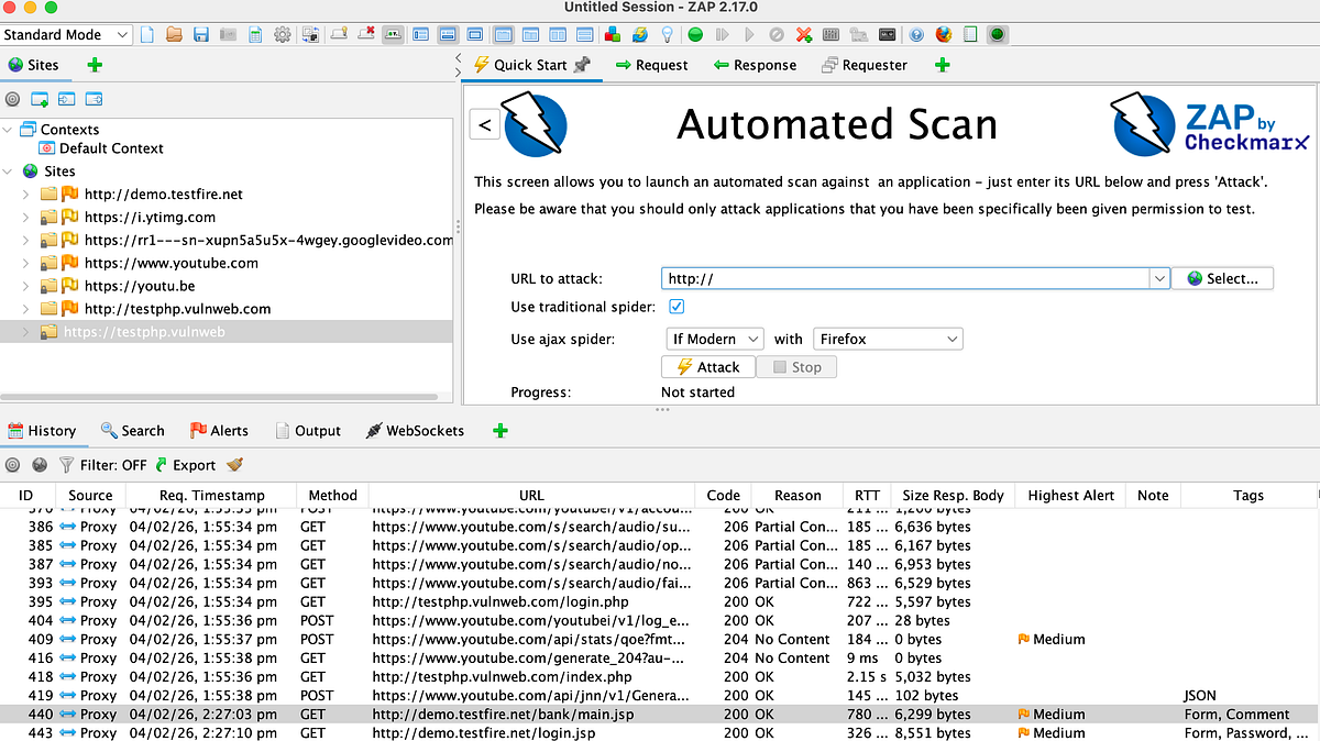 Fuzzing Using OWASP ZAP. Aim | by Priyanshu Manash | Medium