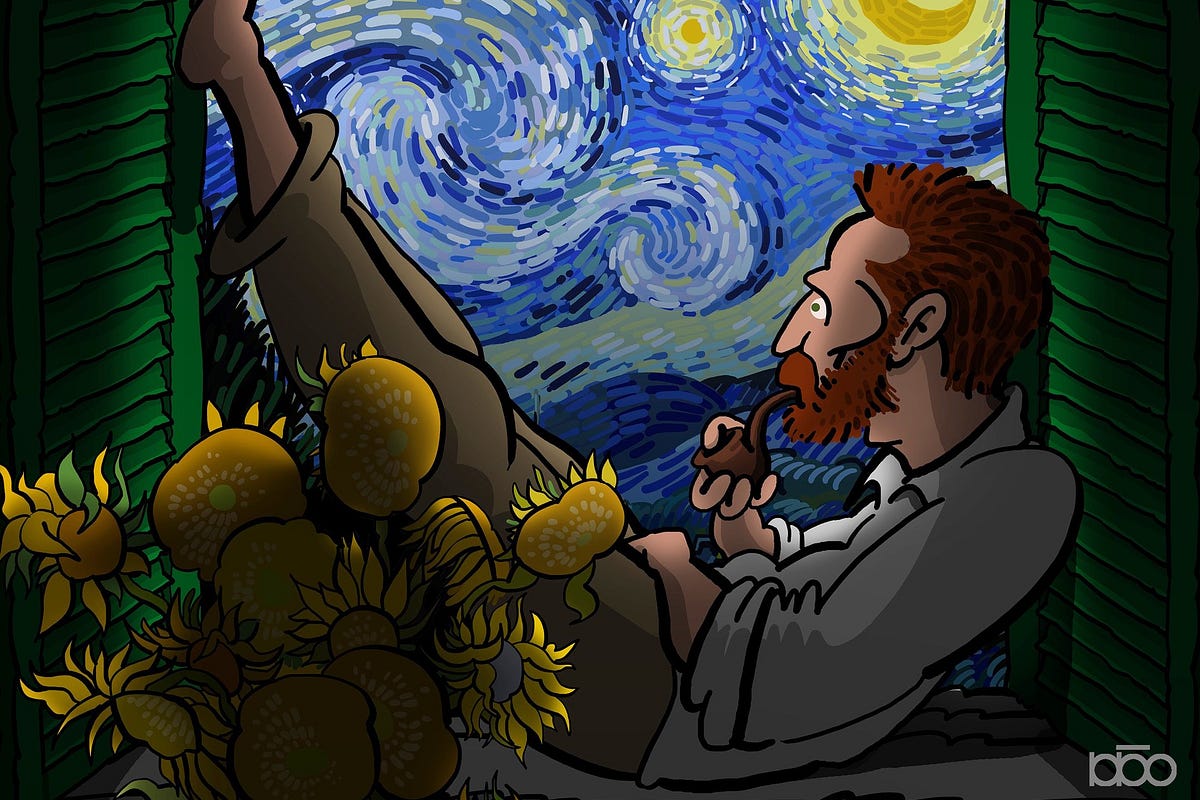 A Talented Illustrator Explores the Tragic Life of Van Gogh in Comics ...