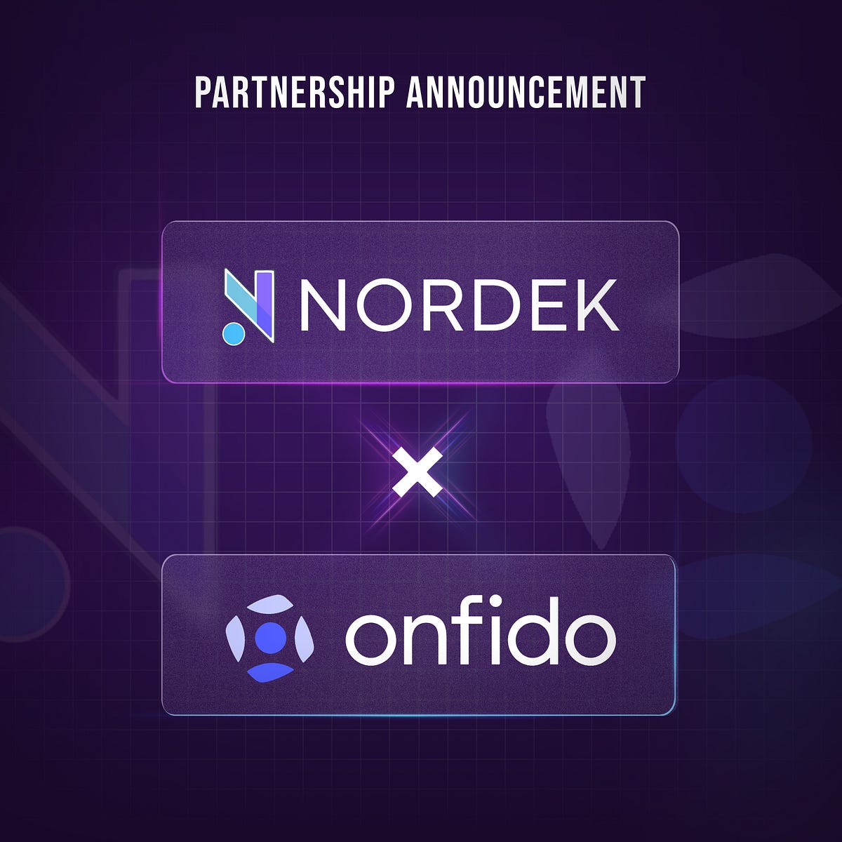 Nordek Partners with Onfido. 📢 Welcoming Onfido to the NORDEK… | by ...