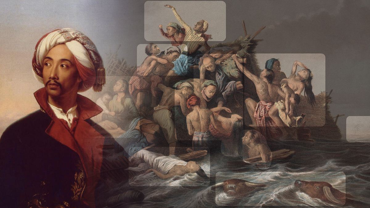 A Closer Look on Raden Saleh’s Lost Artwork “A Flood on Java (1876)” | by Pandu A Satriaji | Medium
