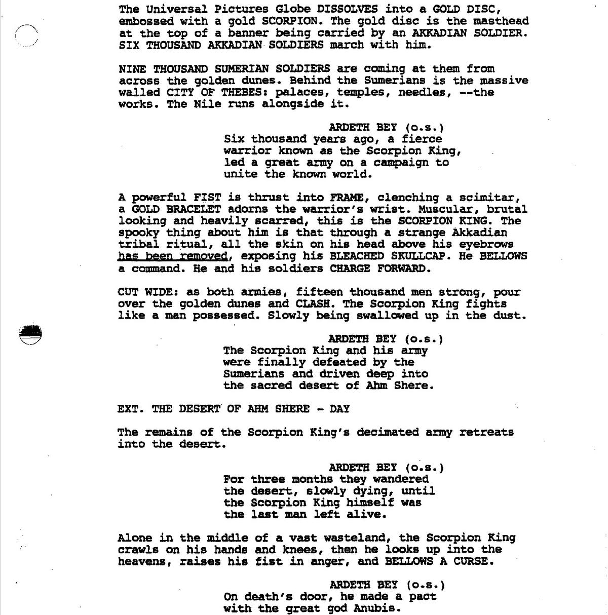 Page One: “The Mummy Returns” (2001) - Go Into The Story