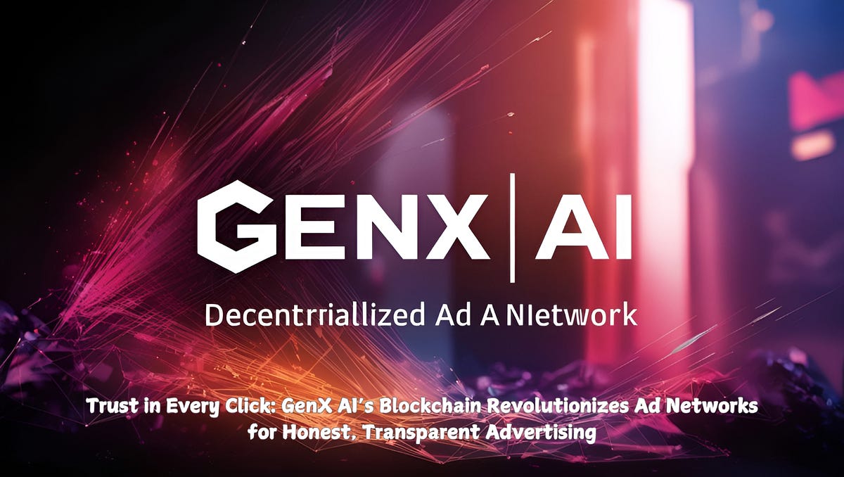 Blockchain for Decentralized Ad Networks: GenX AI Paving the Way for Transparent & Fair ...