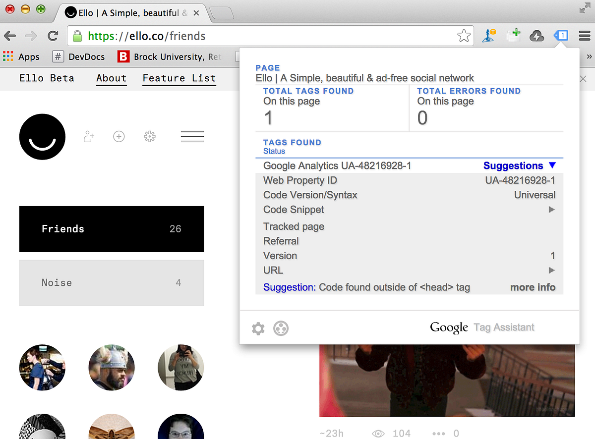 Ello: Ad free ≠ tracking free.. Ello is everywhere these days: It has a… | by Kyle | Medium