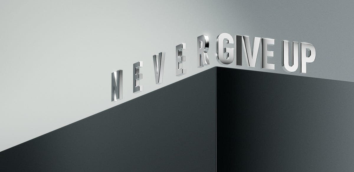 Never Give Up Except In These Specific Circumstances | by Lily Hirsch ...