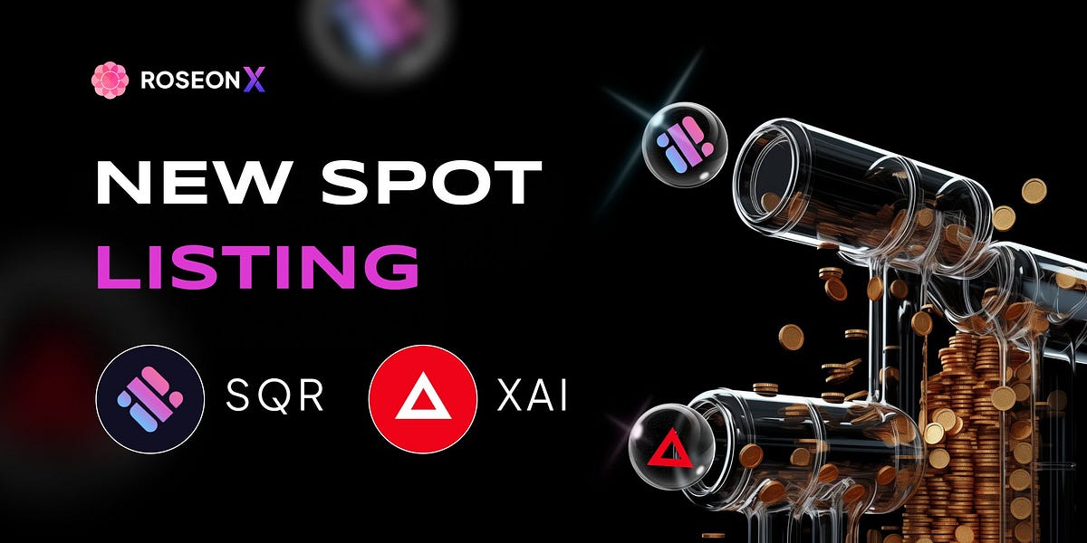 Introducing New Spot Listings - $SQR and $XAI! 🚀 We are thrilled to ...