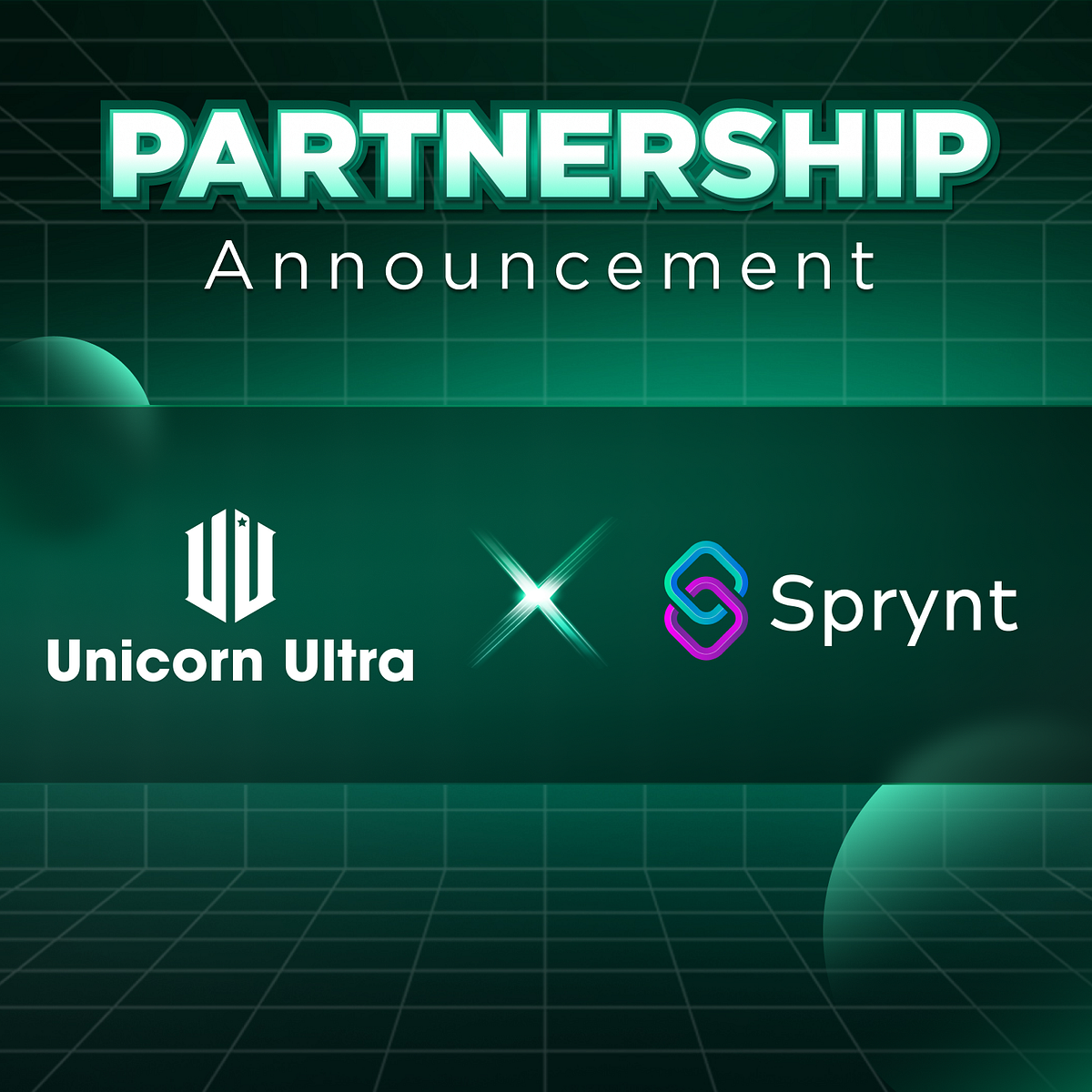 Partnership For The Next Big Things: Unicorn Ultra x Sprynt.io | by U2U Network | U2U Network ...