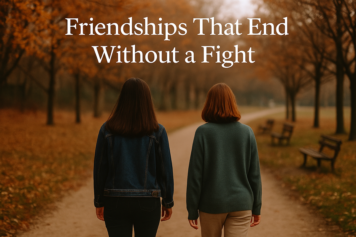 Friendships That End Without a Fight | by Khushi Chouhan | Write Your ...