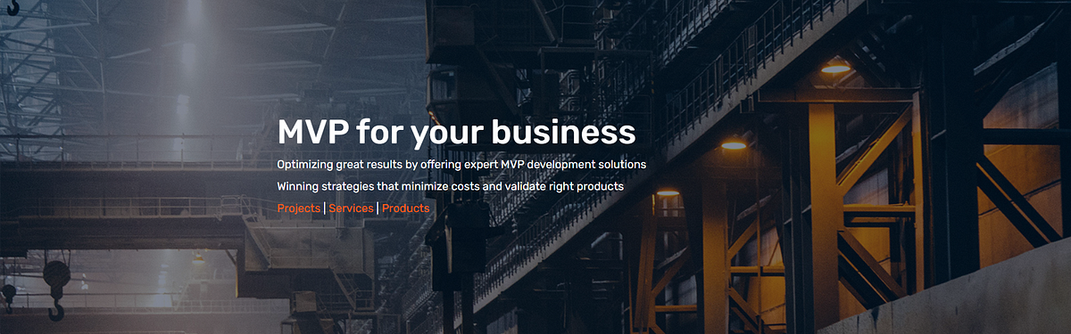 MVP for Your Startup Business. Optimizing great results by offering ... MVP for Your Startup Business. Optimizing great results by offering ...