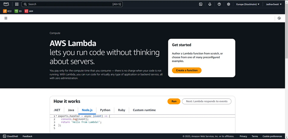 🚀 Unlocking the Power of Serverless Architecture with AWS Lambda 🌐 | by ... 🚀 Unlocking the Power of Serverless Architecture with AWS Lambda 🌐 | by ...