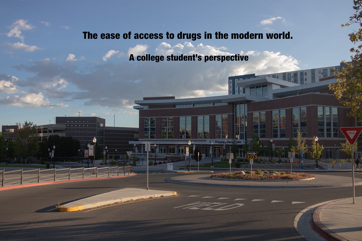 The accessibility of illegal drugs on college campuses and beyond | by ...