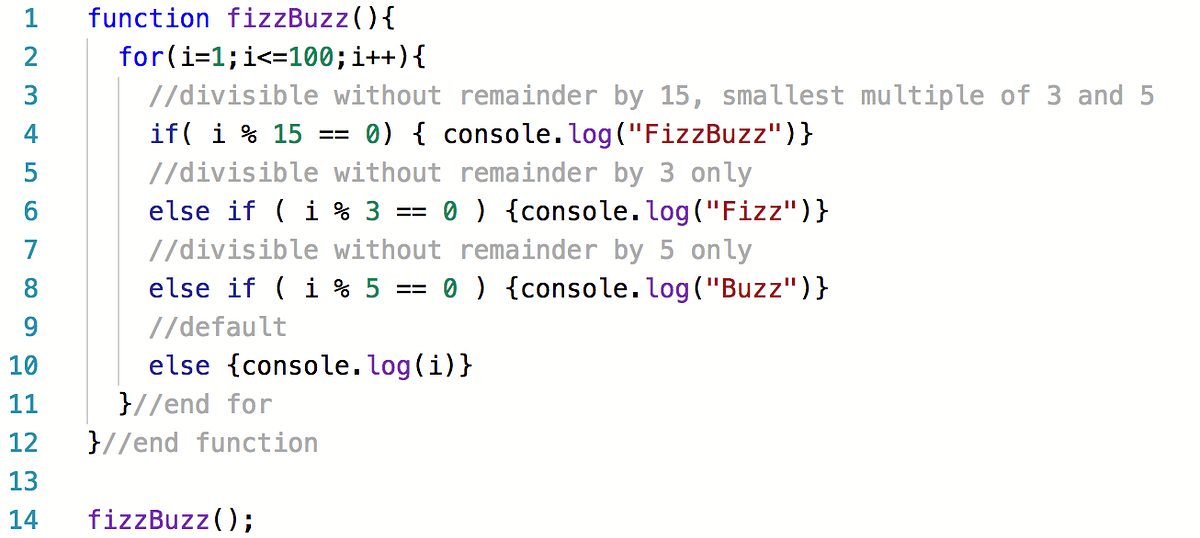 FizzBuzz : an Introduction. FizzBuzz is a problem solving puzzle… | by ...