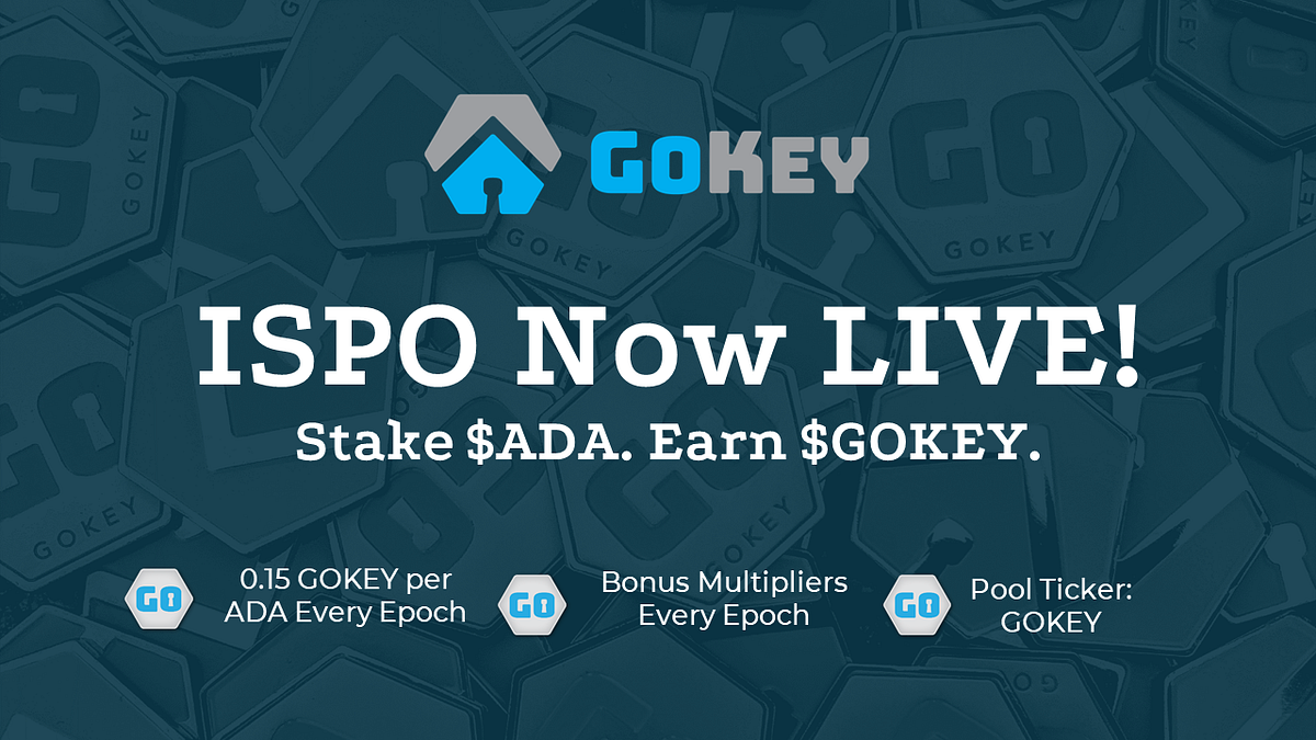 Announcing the GoKey ISPO and Staking Rewards | by GoKey | Medium