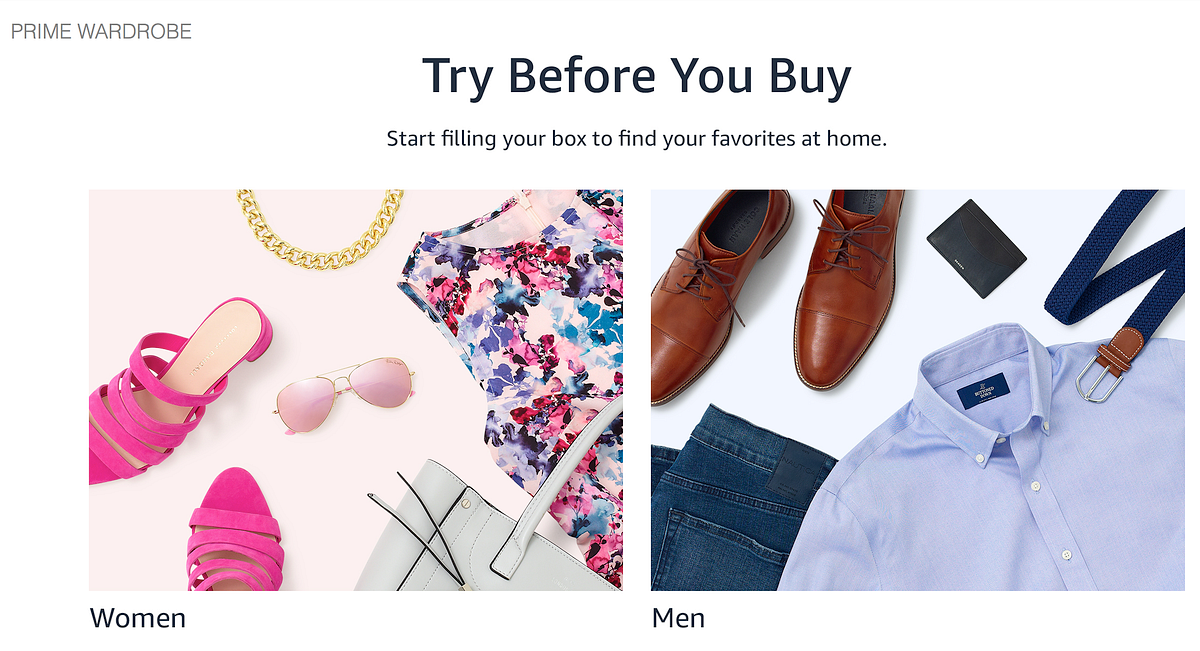 Prime Wardrobe: Amazon is Changing How We Shop for Clothes | by Samuel ...