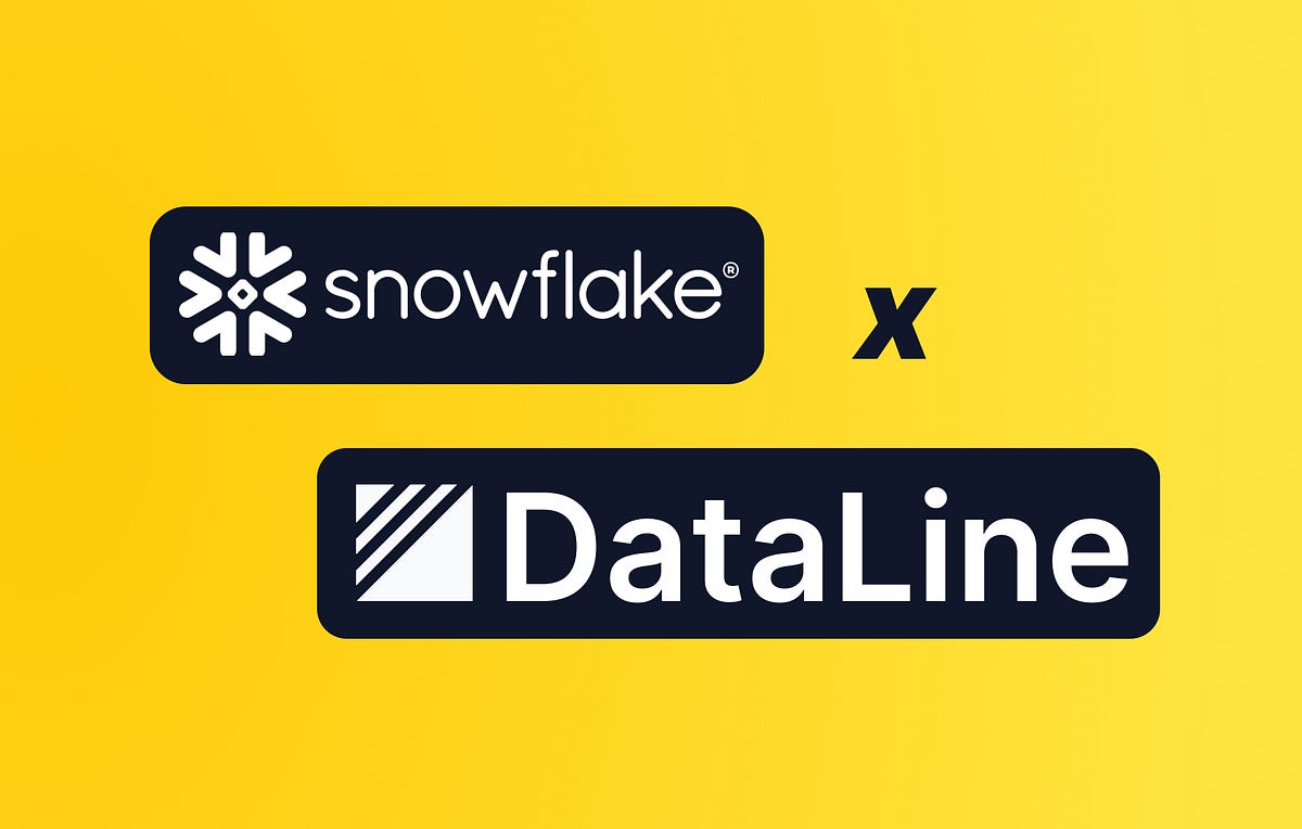 Chat with your Snowflake database | DataLine | Medium