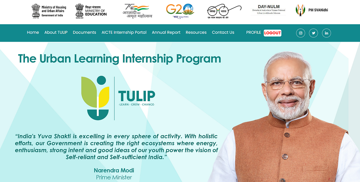 Get an Internship with the TULIP Internship Program by the Indian Government for Freshers. | by ...
