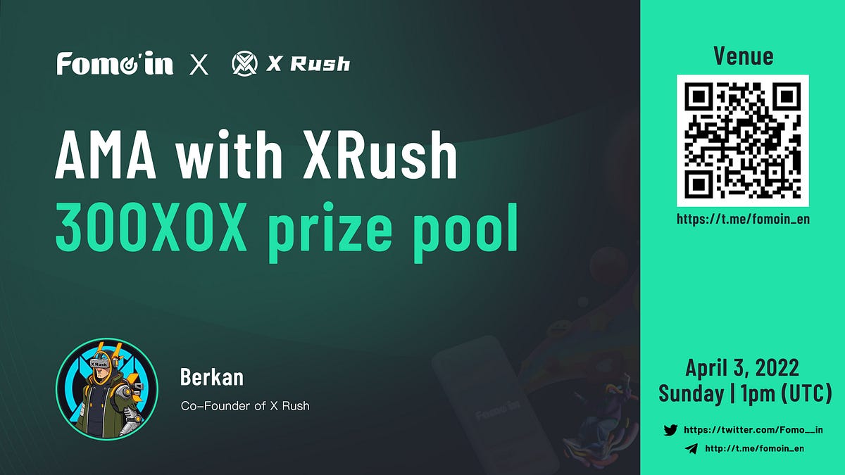 Fomoin and XRush’s first AMA ended successfully | by Fomoin | Medium