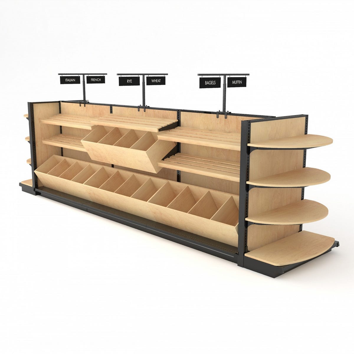 “Organize Your Shop in Style with Wooden Racks for Shop Displays ...