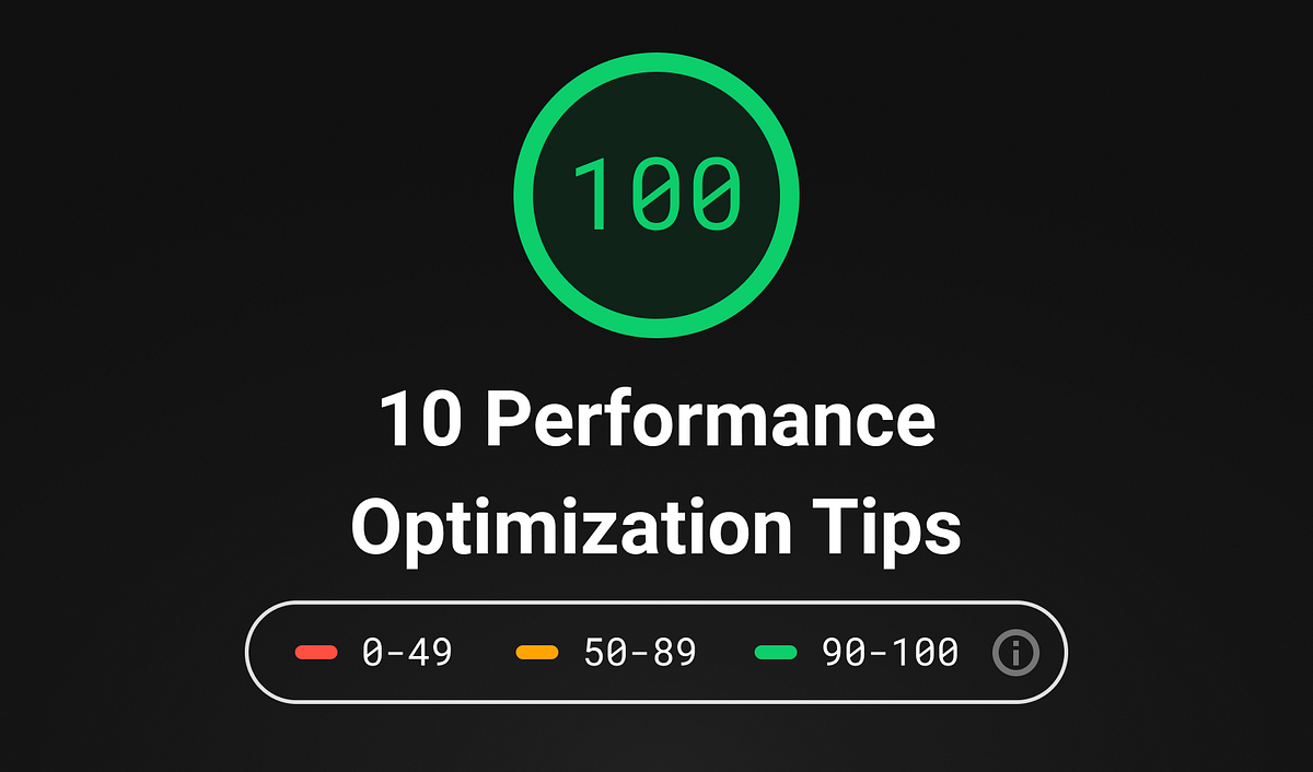 10 Critical Performance Optimization Steps You Should Take | by Ferenc ...