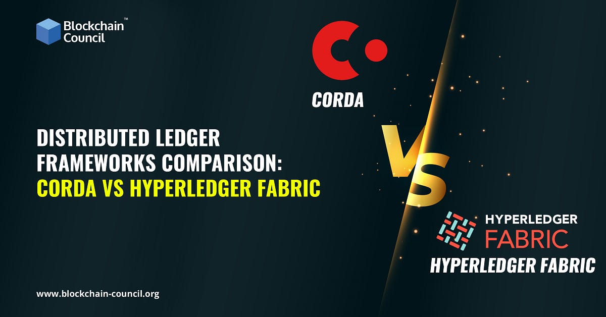 Distributed Ledger Frameworks Comparison: Corda vs Hyperledger Fabric ...