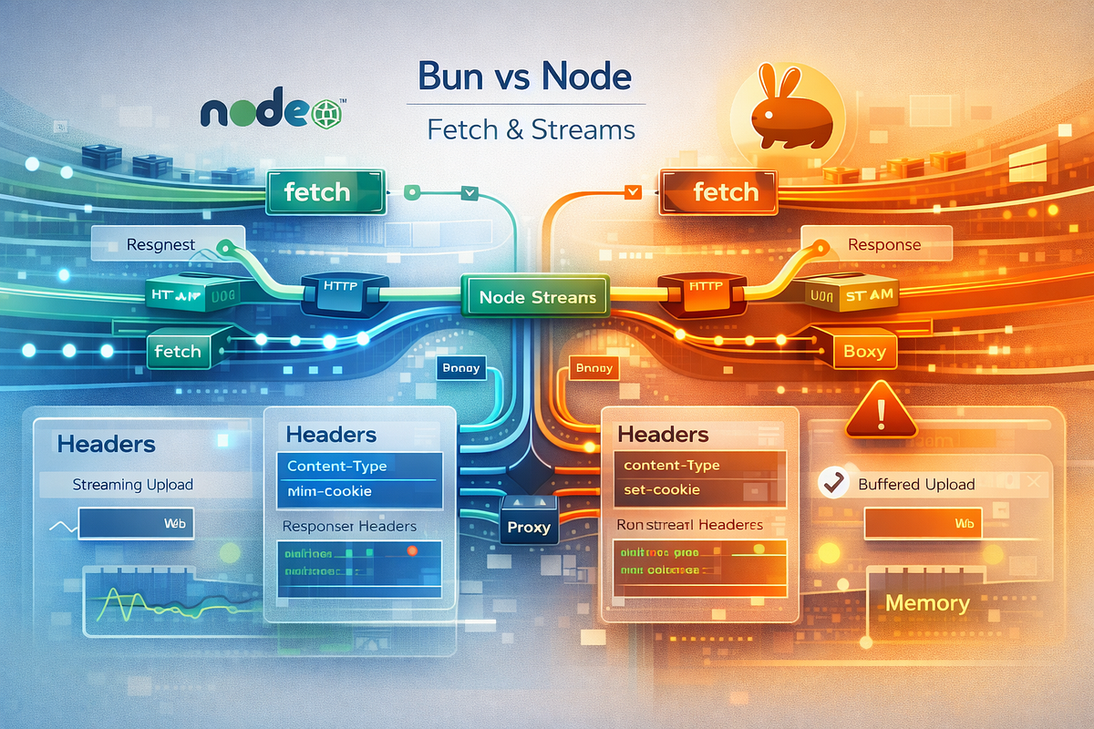 Bun vs Node: 7 edge cases that surprise HTTP code | by Quaxel | Medium