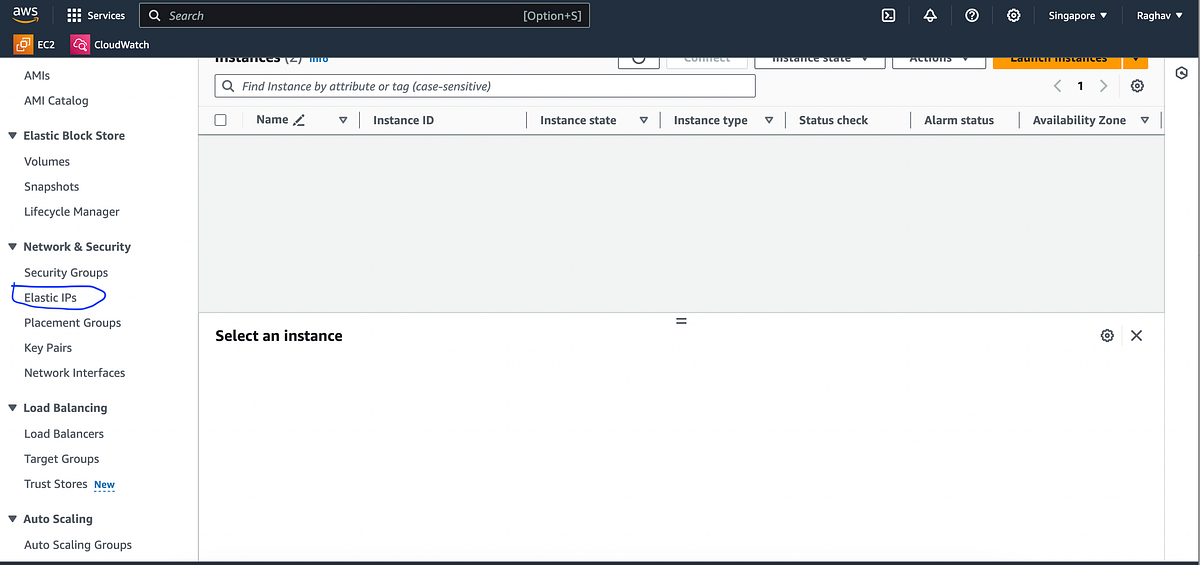 Assignassociate Static Elastic Ip To The Aws Ec2 Instance By Raghavendra Acharya Jan 2024