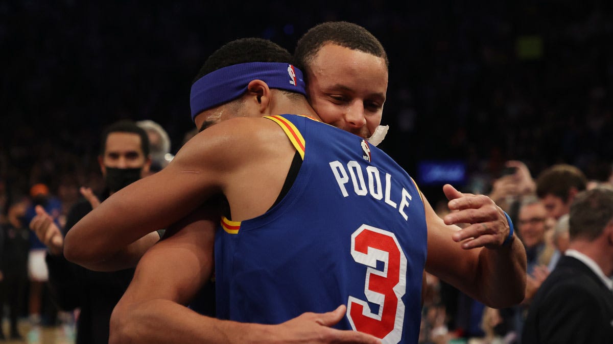 The Dynamic Duo: Stephen Curry and Jordan Poole’s Friendship Beyond the ...