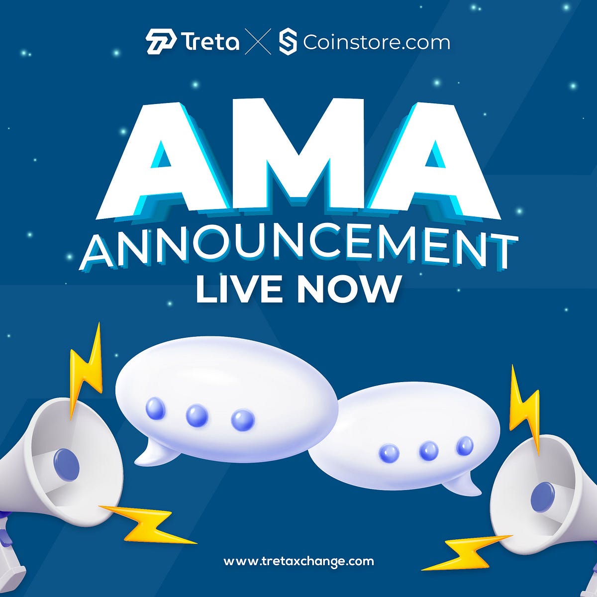 AMA is Live Now! - Treta Exchange - Medium