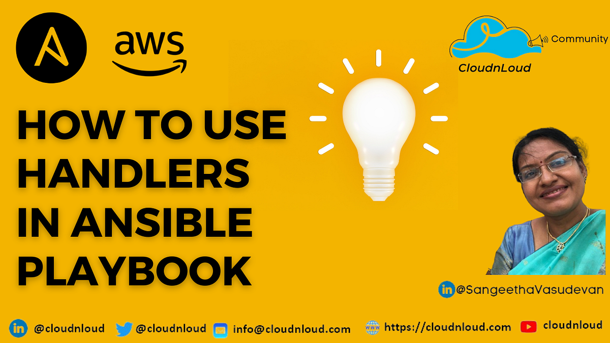 How to use handlers in ansible?. In this blog, we are talking about how… | by sangeetha arun ...